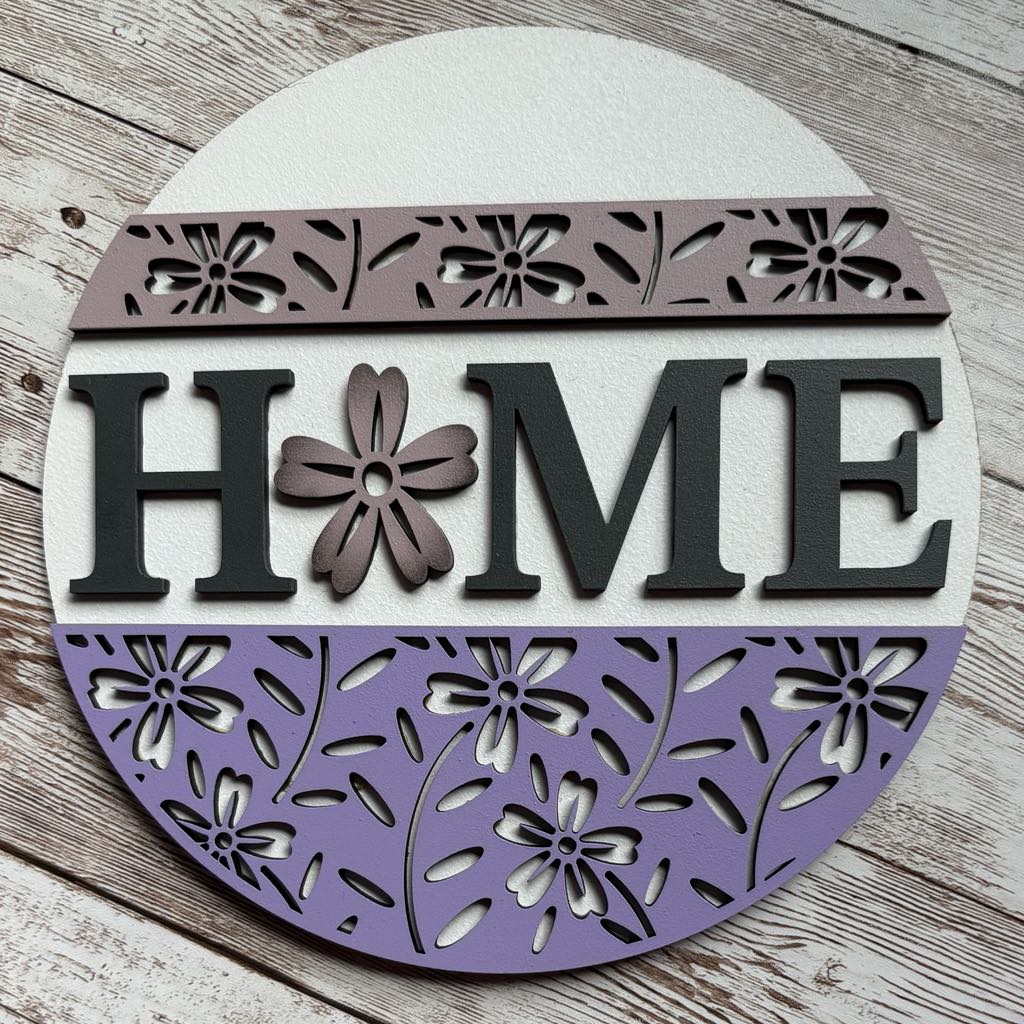 Floral Interchangeable Frame Insert – Nature-Inspired Home Decor ...